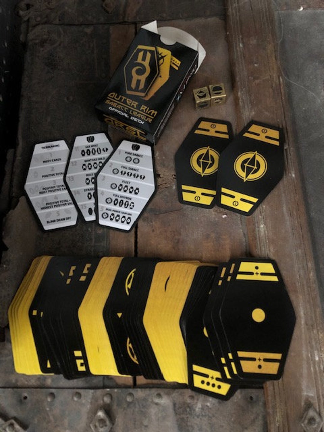 Outer Rim Sabacc League Legacy Spike Deck - Etsy