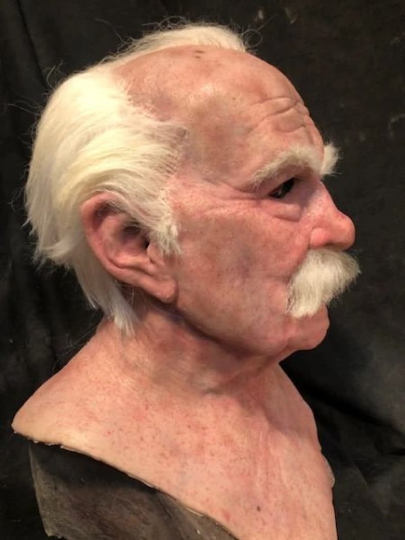 Old Man Ollie Silicone Mask - Made to Order - Etsy