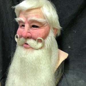 Santa Clause Classic Silicone Mask - Made to Order - Etsy