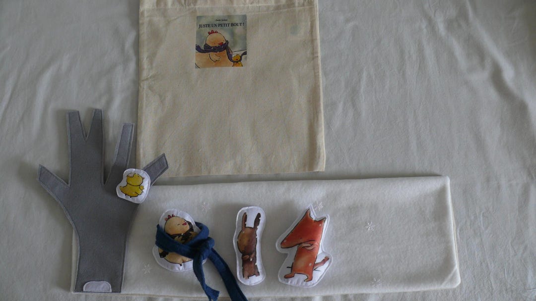 Story Rug/storytelling Rug/story Bag "just a Little Bit" (made to Order ...