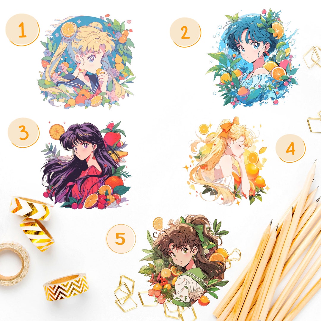 Sailor Moon - Vinyl Die Cut Sticker - Etsy