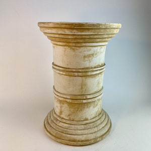 18" Banded Column Pedestal - Etsy