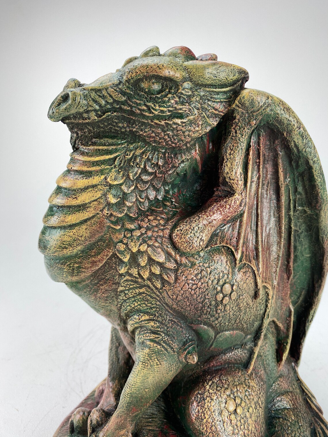 Mythical Medieval Dragon Statue - Etsy
