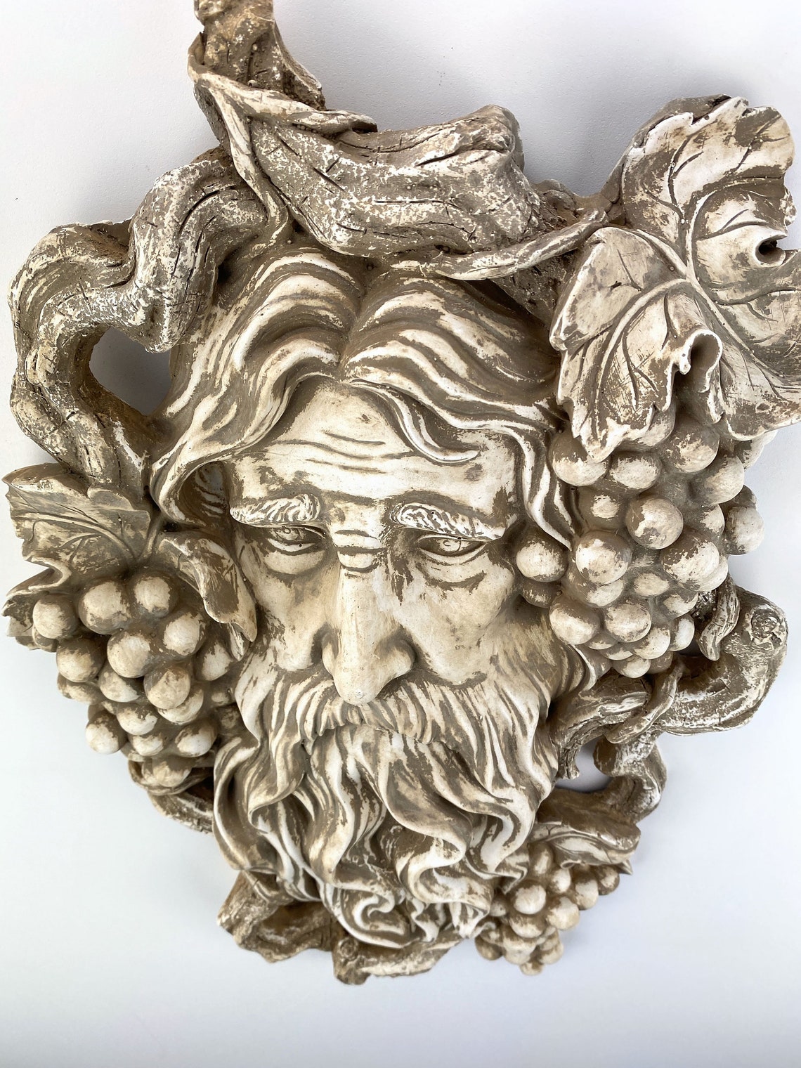 Bacchus Grape Vine Greek Wall Plaque - Etsy