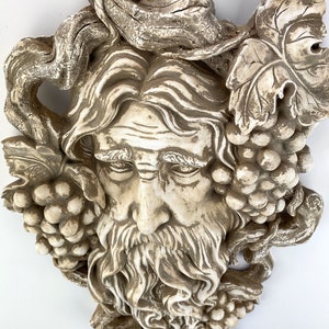Bacchus Grape Vine Greek Wall Plaque - Etsy