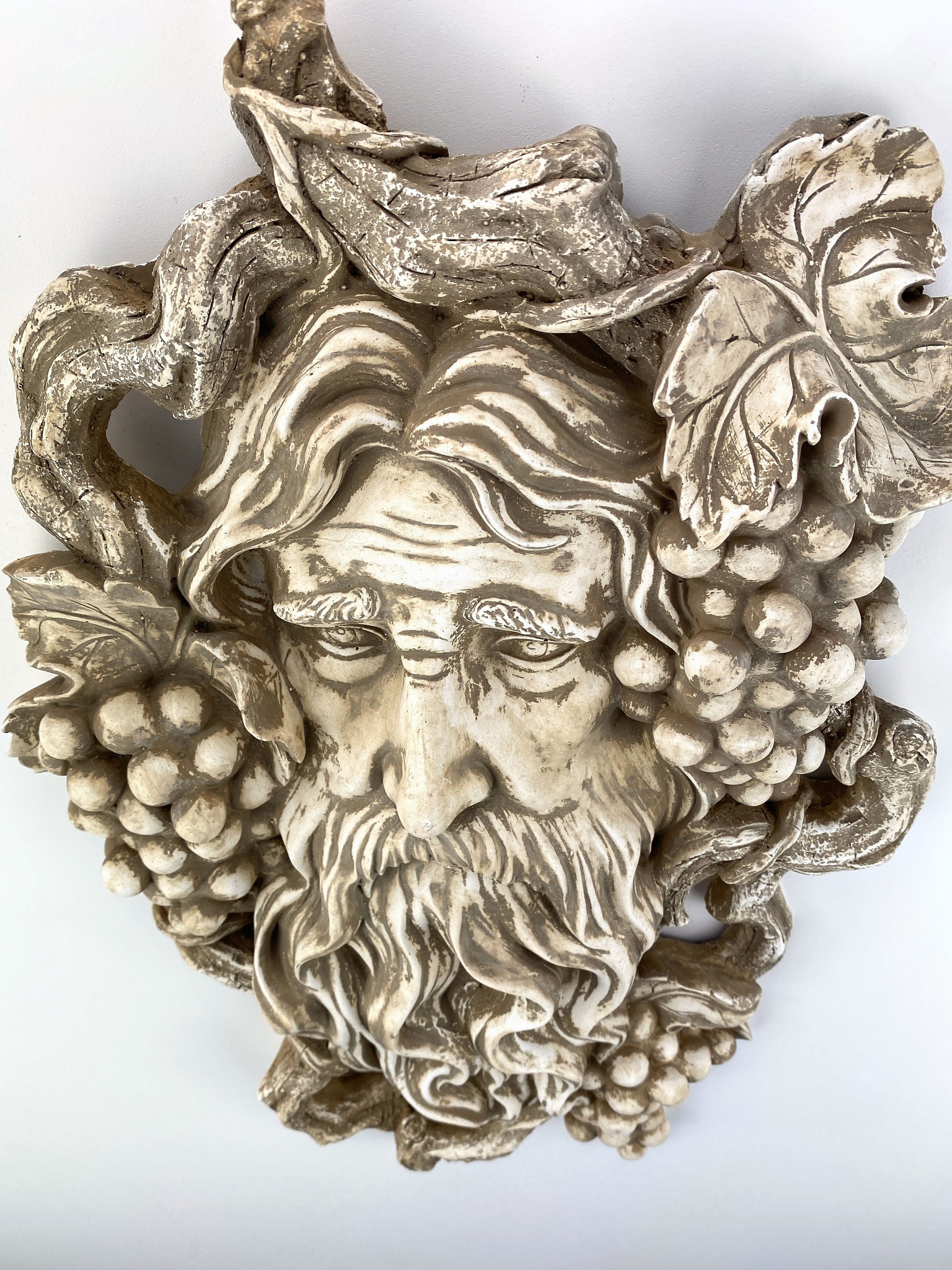 Bacchus Grape Vine Greek Wall Plaque - Etsy