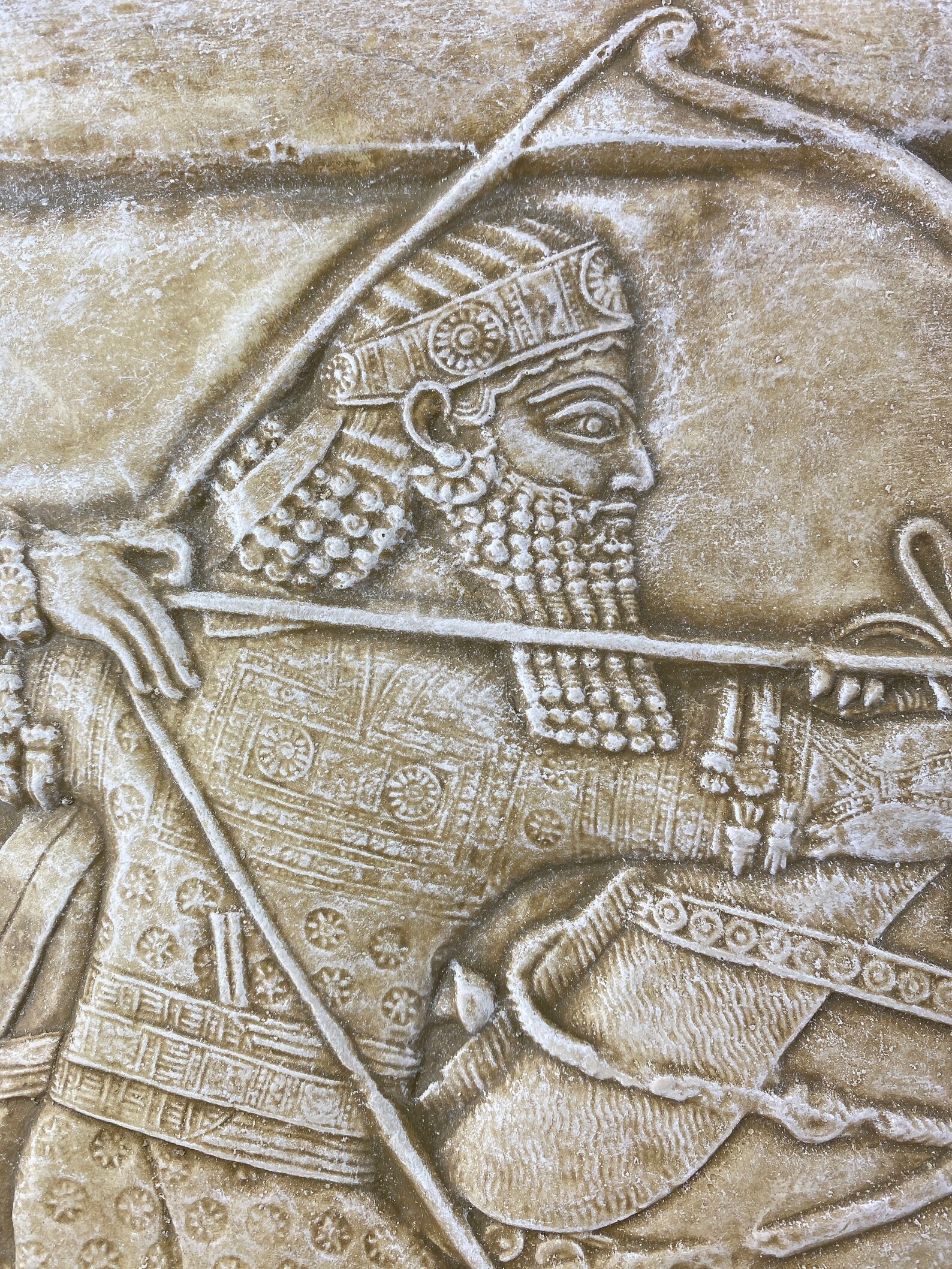 Ashurbanipal King of the Neo-assyrian Empire Assyrian Warrior Wall ...