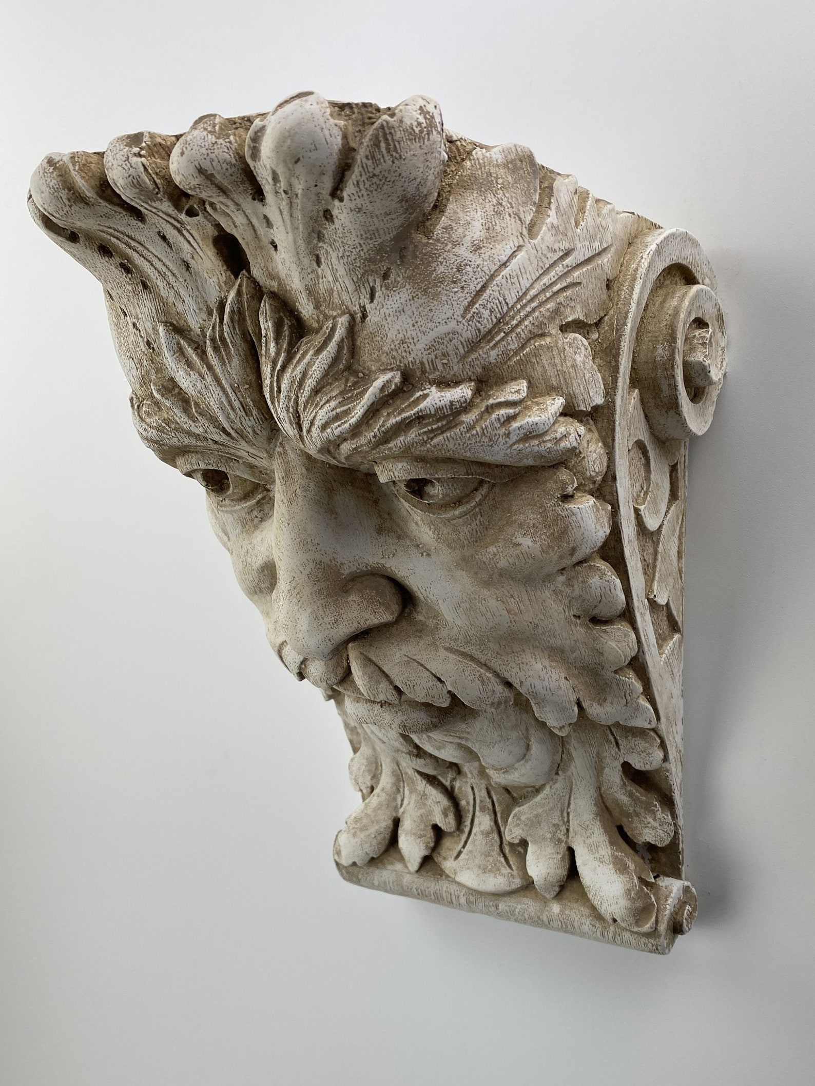 Green Man Corbel From the King Face Collection | Etsy