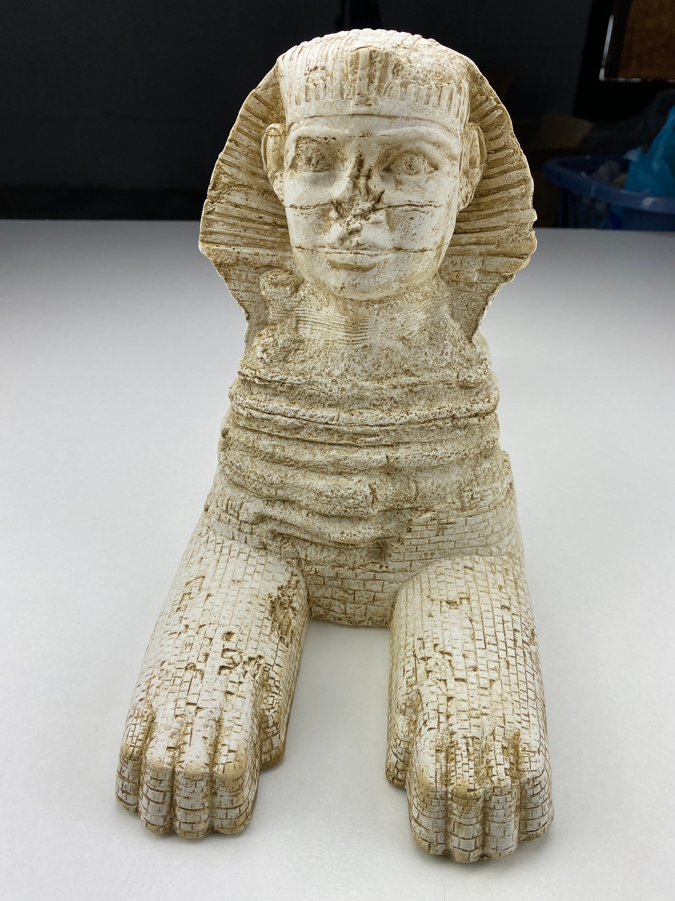 Egyptian Sphinx Giza Stone Sculpture - Etsy