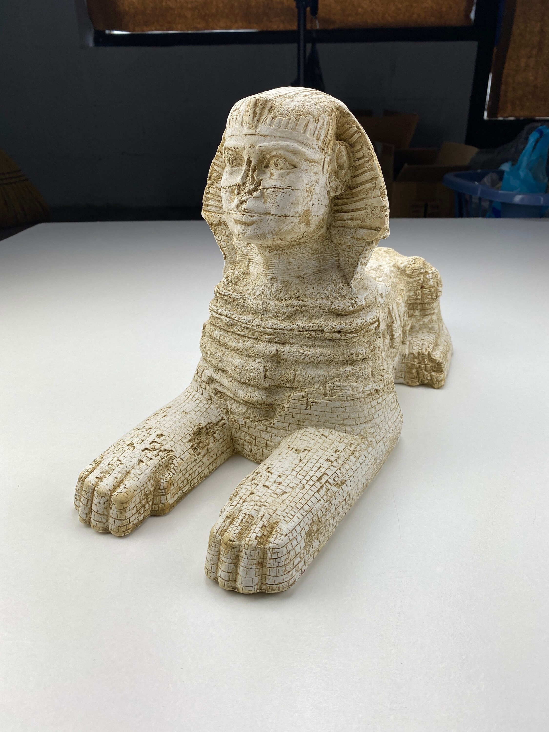 Egyptian Sphinx Giza Stone Sculpture - Etsy