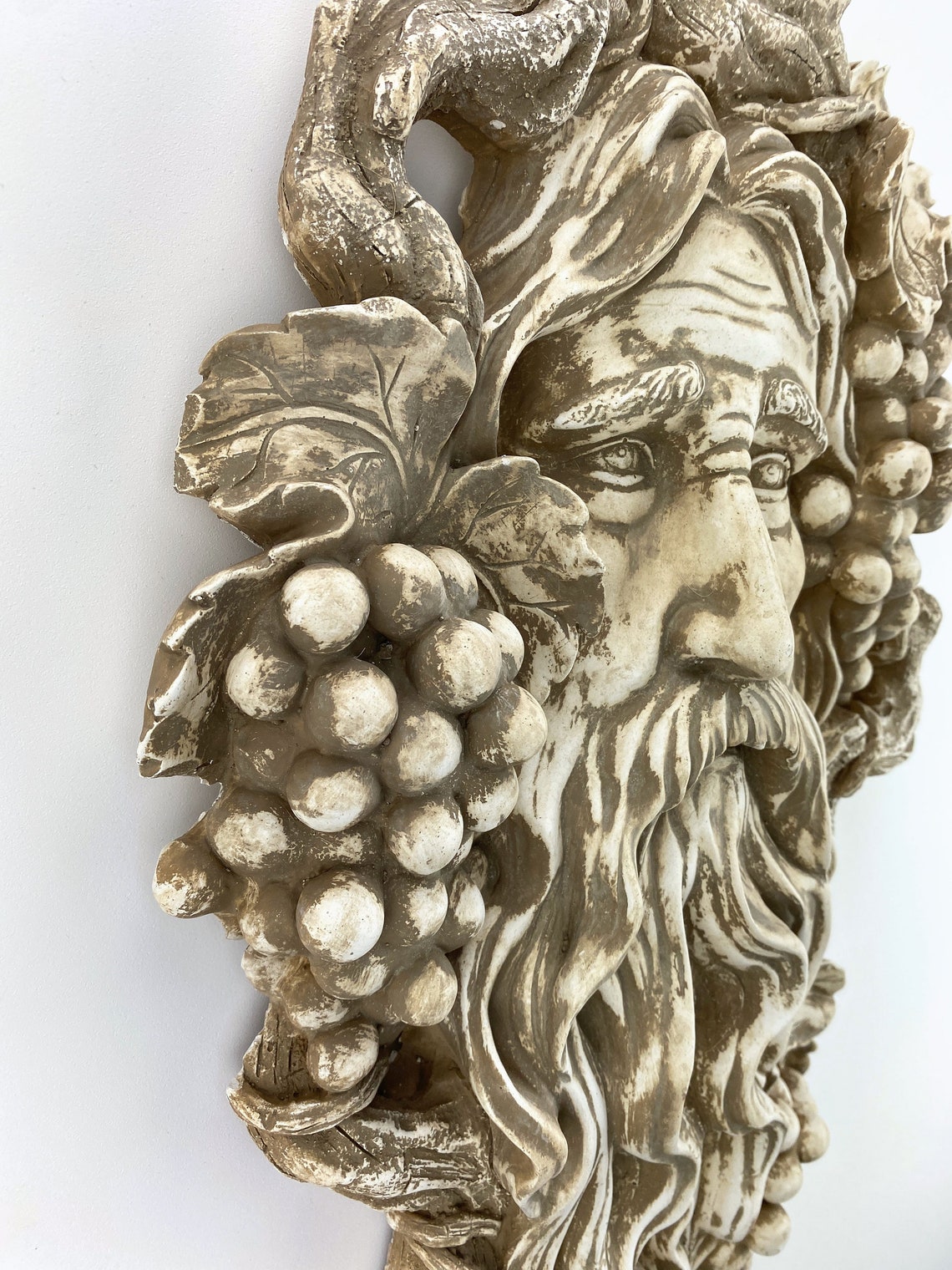 Bacchus Grape Vine Greek Wall Plaque - Etsy