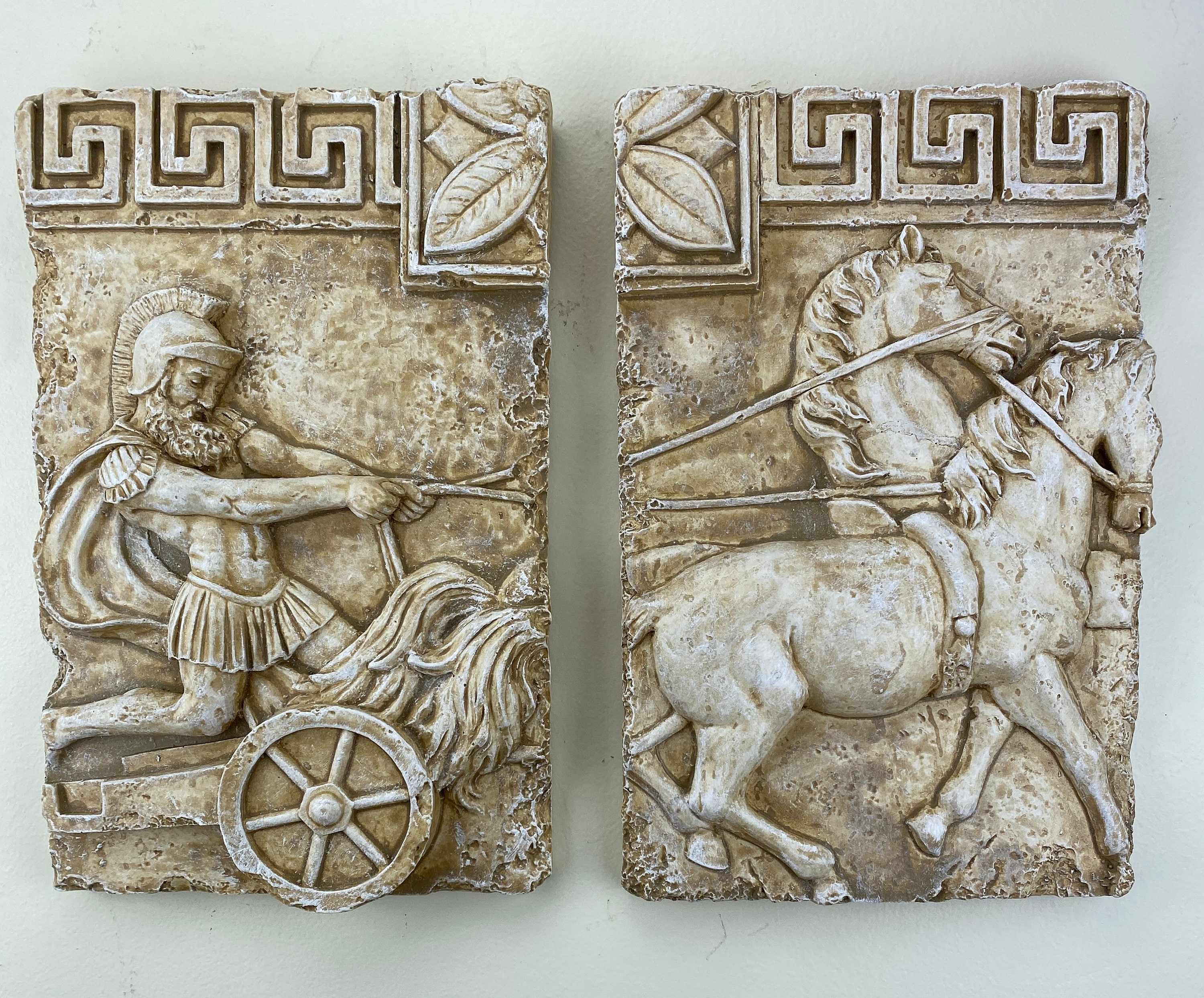 Roman Biga Chariot Diptych Wall Hanging - Etsy