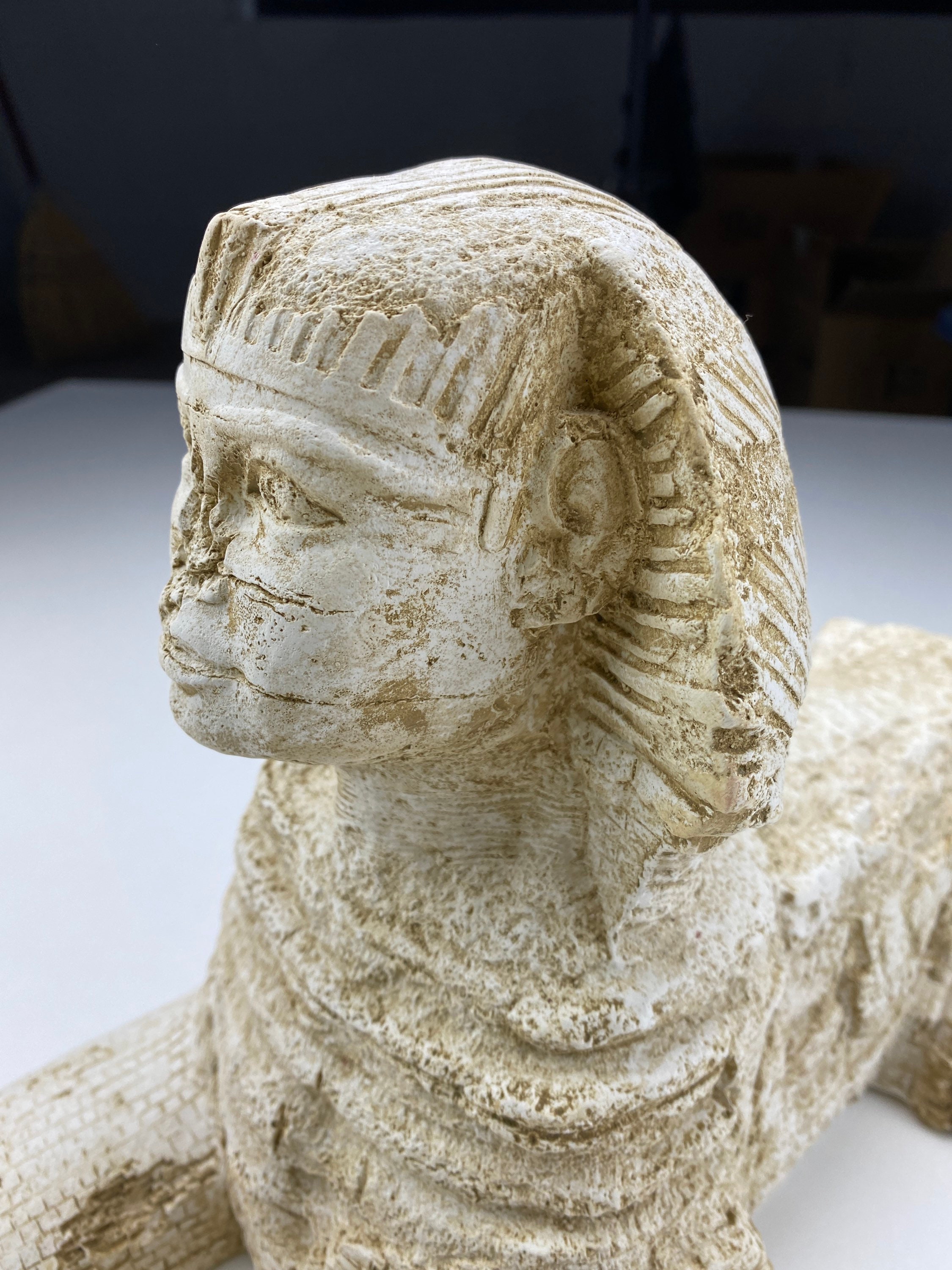 Egyptian Sphinx Giza Stone Sculpture - Etsy