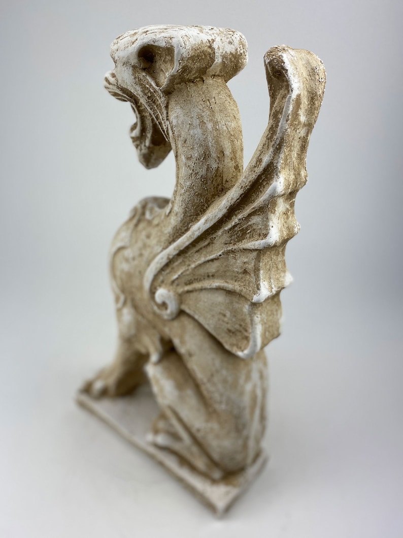 18 Gothic Griffin Dragon Lion Statue - Etsy