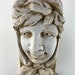 Green Man Sculpture Smiling Leaf Face With Acorns - Etsy
