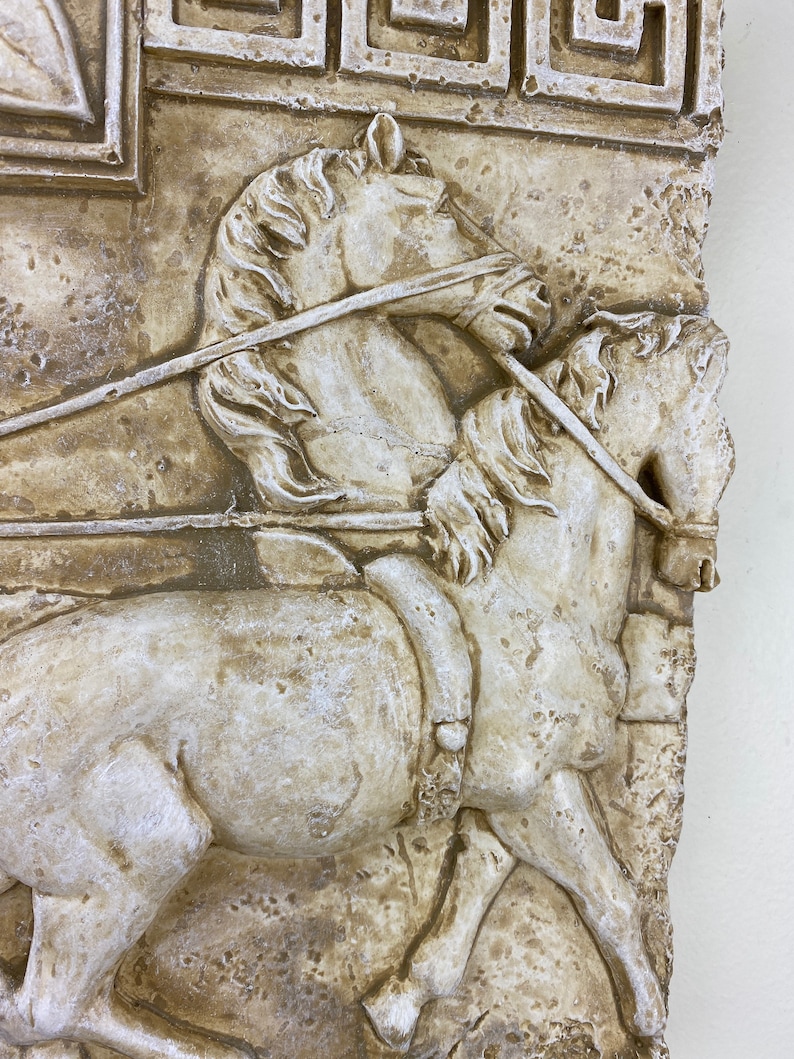 Roman Biga Chariot Diptych Wall Hanging | Etsy