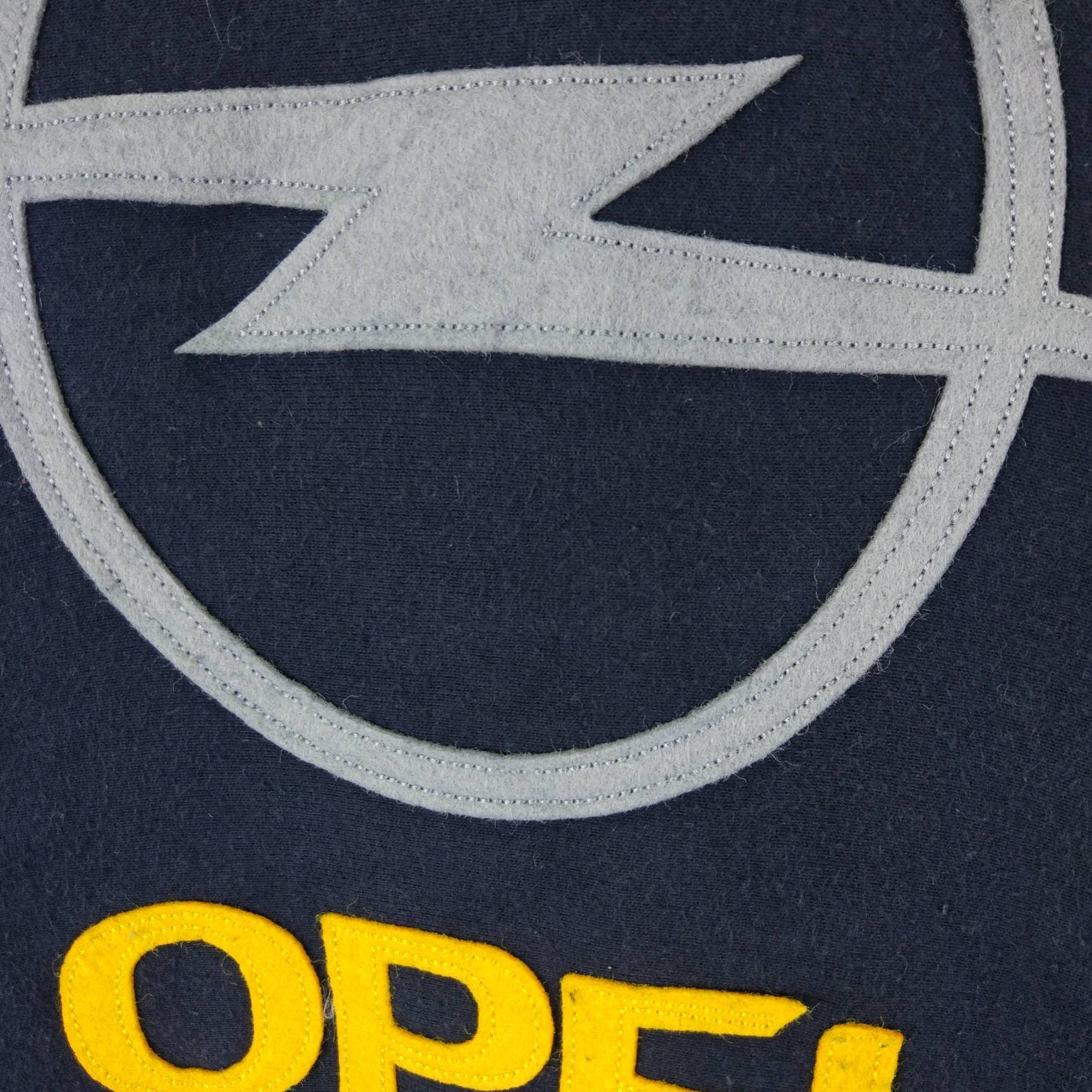 Opel Big Logo Embroidered Super Thick Hoodie Pullover Jumper Sweatshirt ...