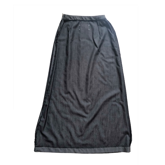 Maison Margiela Inside Out Midi Skirt - Gem