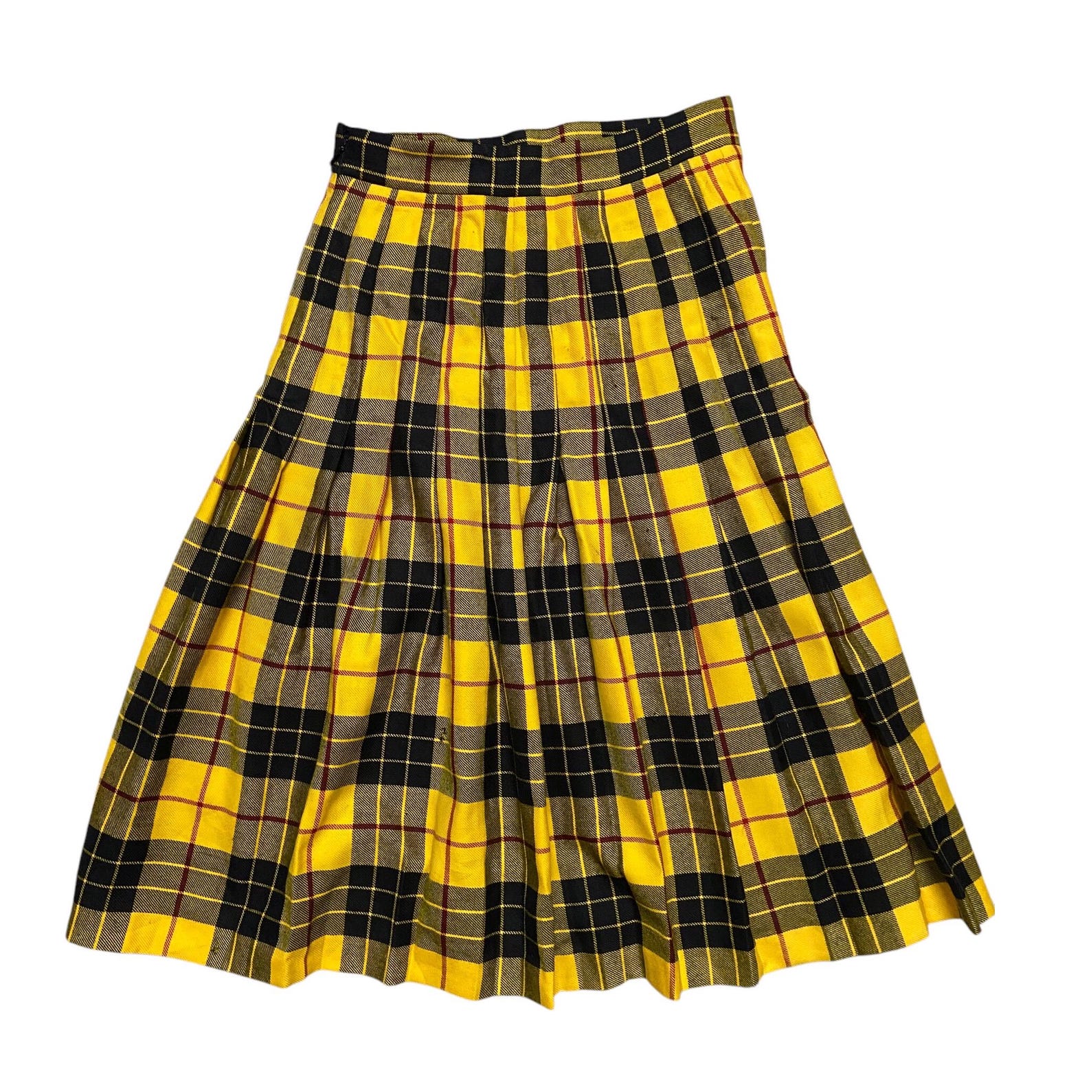 Gucci Runway Embroidered Tartan Wool Midi Wrapped Skirt Size 38 - Etsy