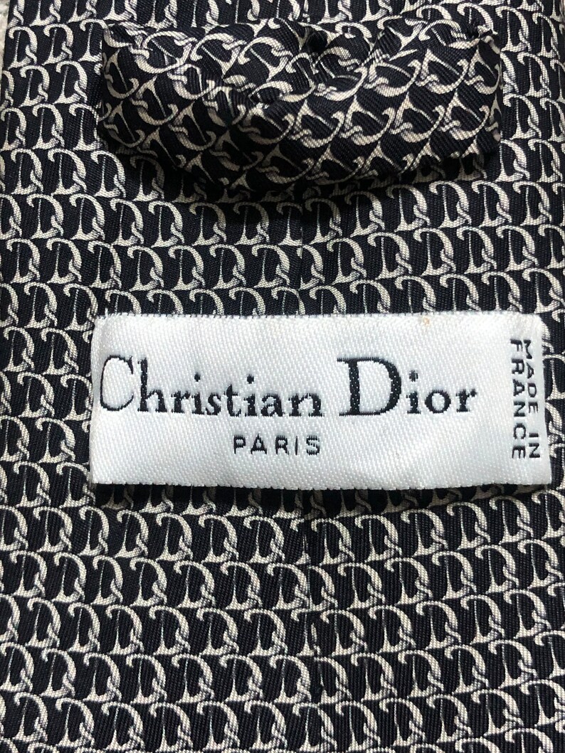 Christian Dior Monogram Neck Tie - Etsy