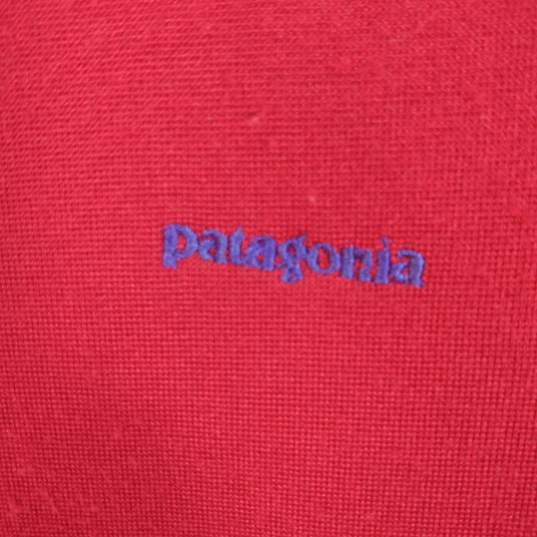 Patagonia Vintage 80s Embroidery Logo Halfzip Pullover Jumper - Etsy