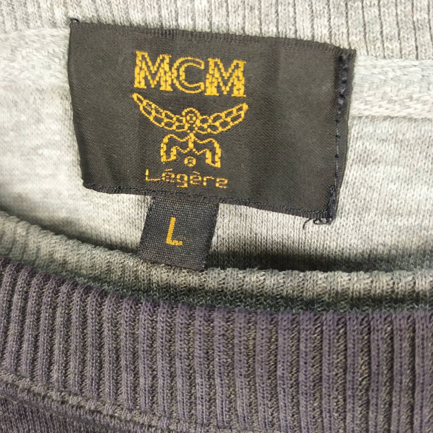 Vintage MCM Embroidered Logo Crewneck Jumper Sweatshirt - Etsy