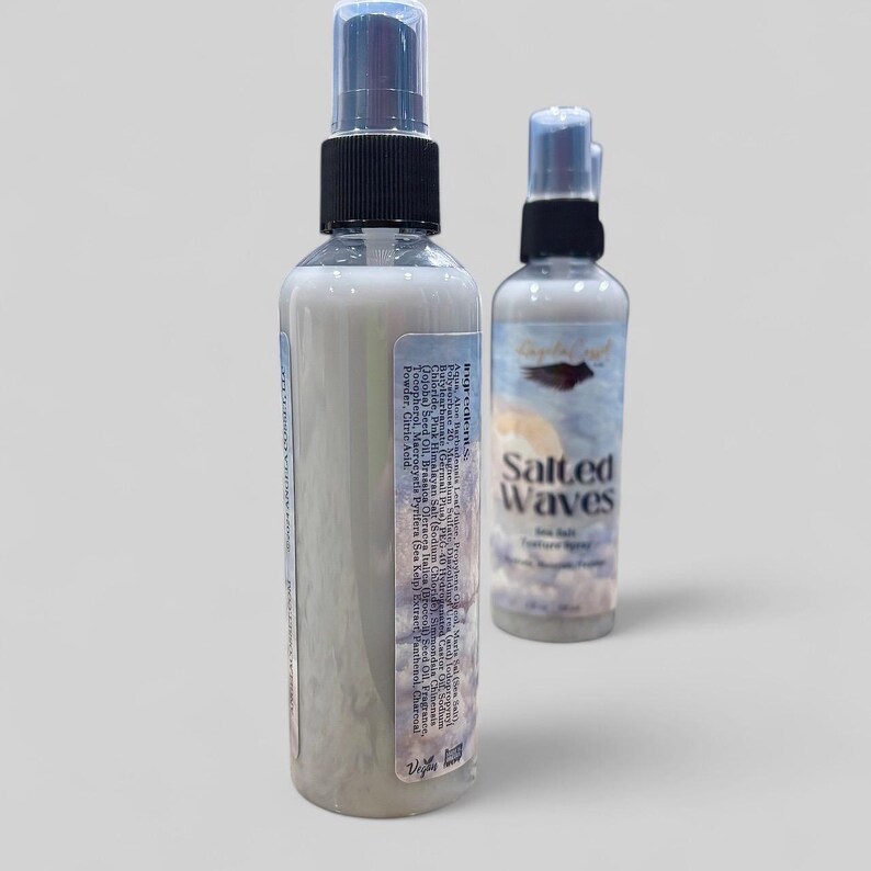Salted Waves: Sea Salt Hair Texture Spray - Etsy Australia