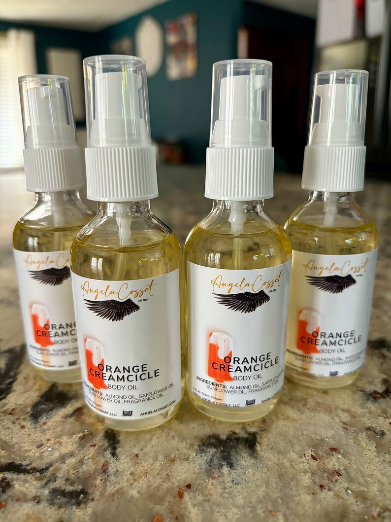 Orange Creamsicle Body Oil - Etsy