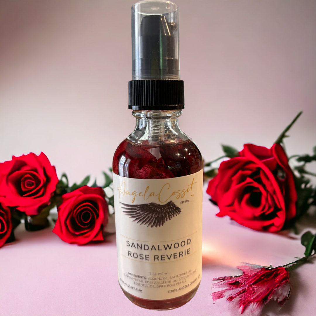 Sandalwood Rose Reverie Body Oil - Etsy