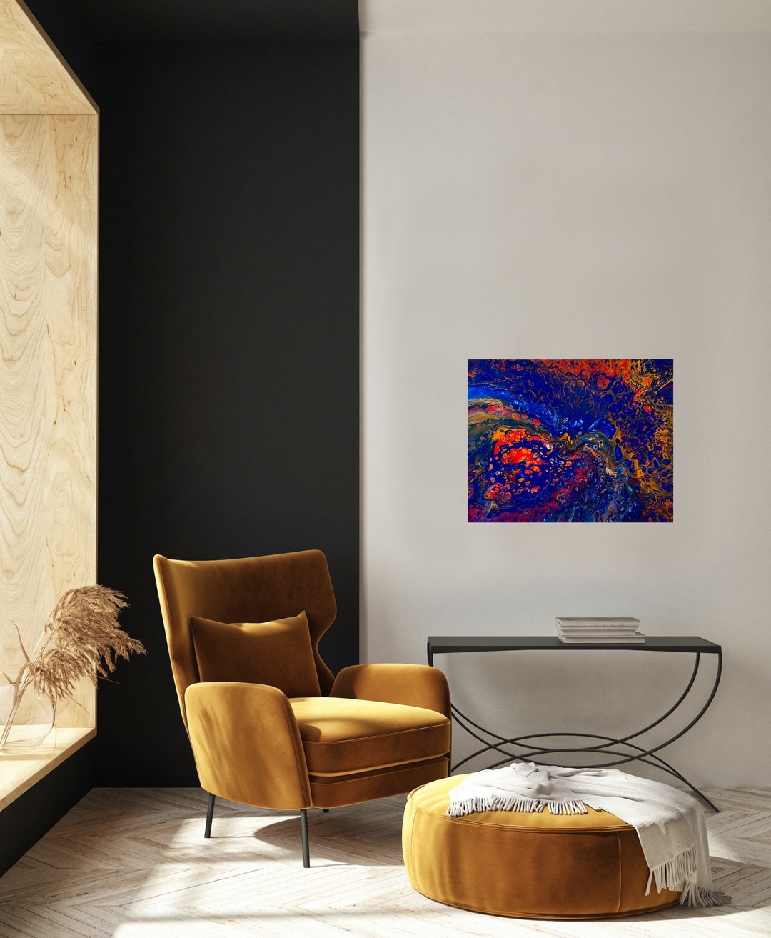 Original Acrylic Painting primary Colors 16x20 - Etsy