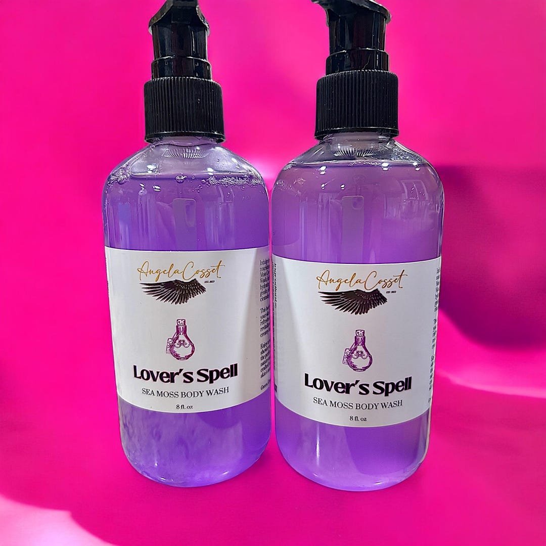 Sea Moss Shower Gel Lovers Spell love Spell Type Scent - Etsy