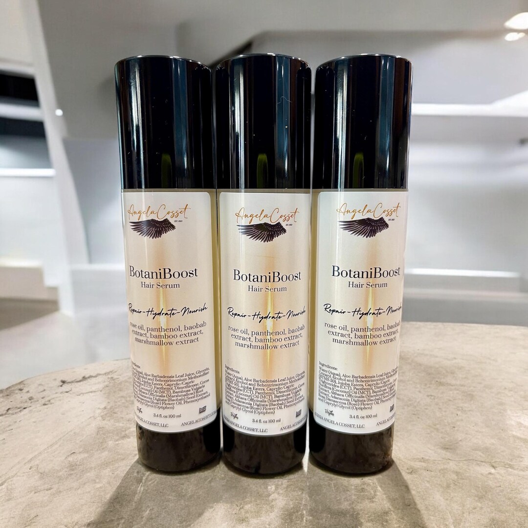 Botaniboost: Botanical Hydrating Hair Serum for All Hair Types - Etsy