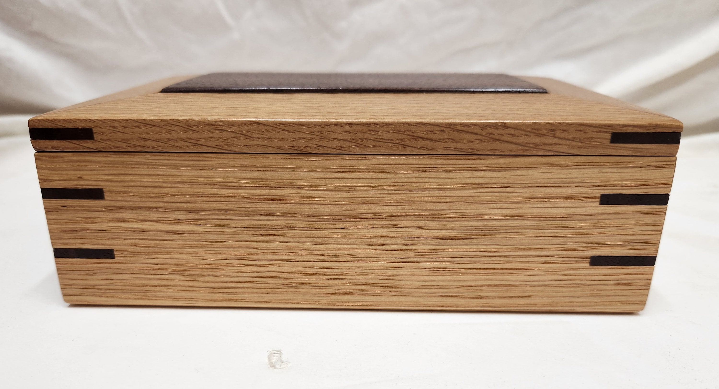 Handcrafted Wooden Box White Oak and Walnut - Etsy