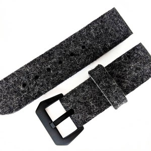 24mm Watch Band Entirely Made Out of Comfortable Merino Wool Felt That ...