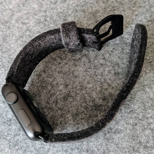 24mm Watch Band Entirely Made Out of Comfortable Merino Wool Felt That ...