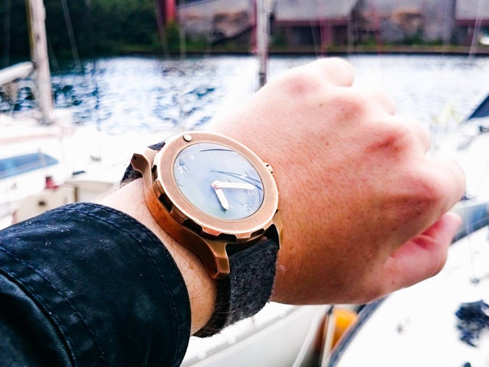 24mm Watch Band Entirely Made Out of Comfortable Merino Wool Felt That ...