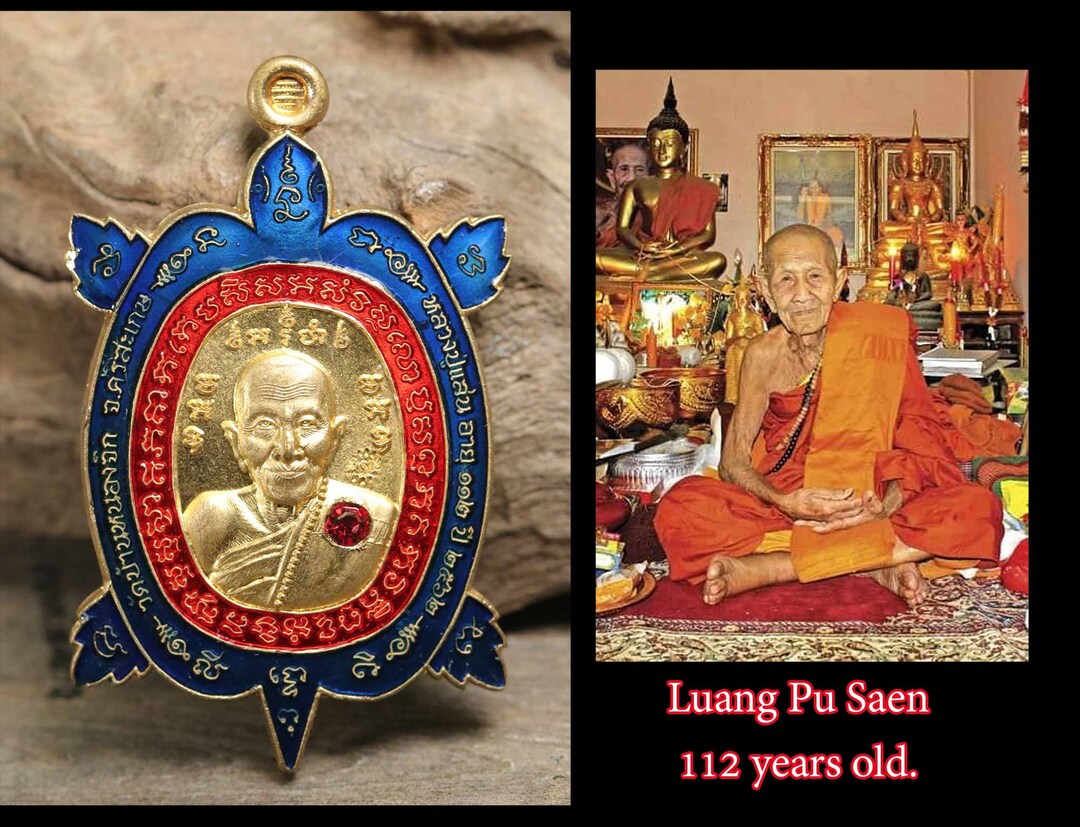 Phaya Tao Ruean Super Rich,sacred Amulet, Rare Luangpu Saen ...