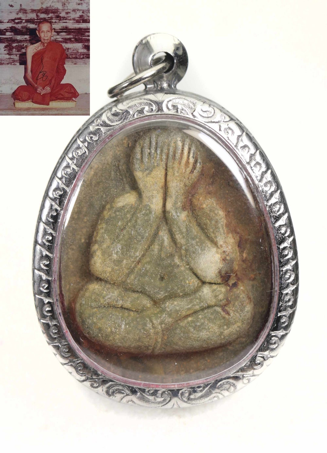 Phra Pidta Jombo, Luang Pu Thok, Wat Pradu Chimphli BE2520 Bankok Rare ...