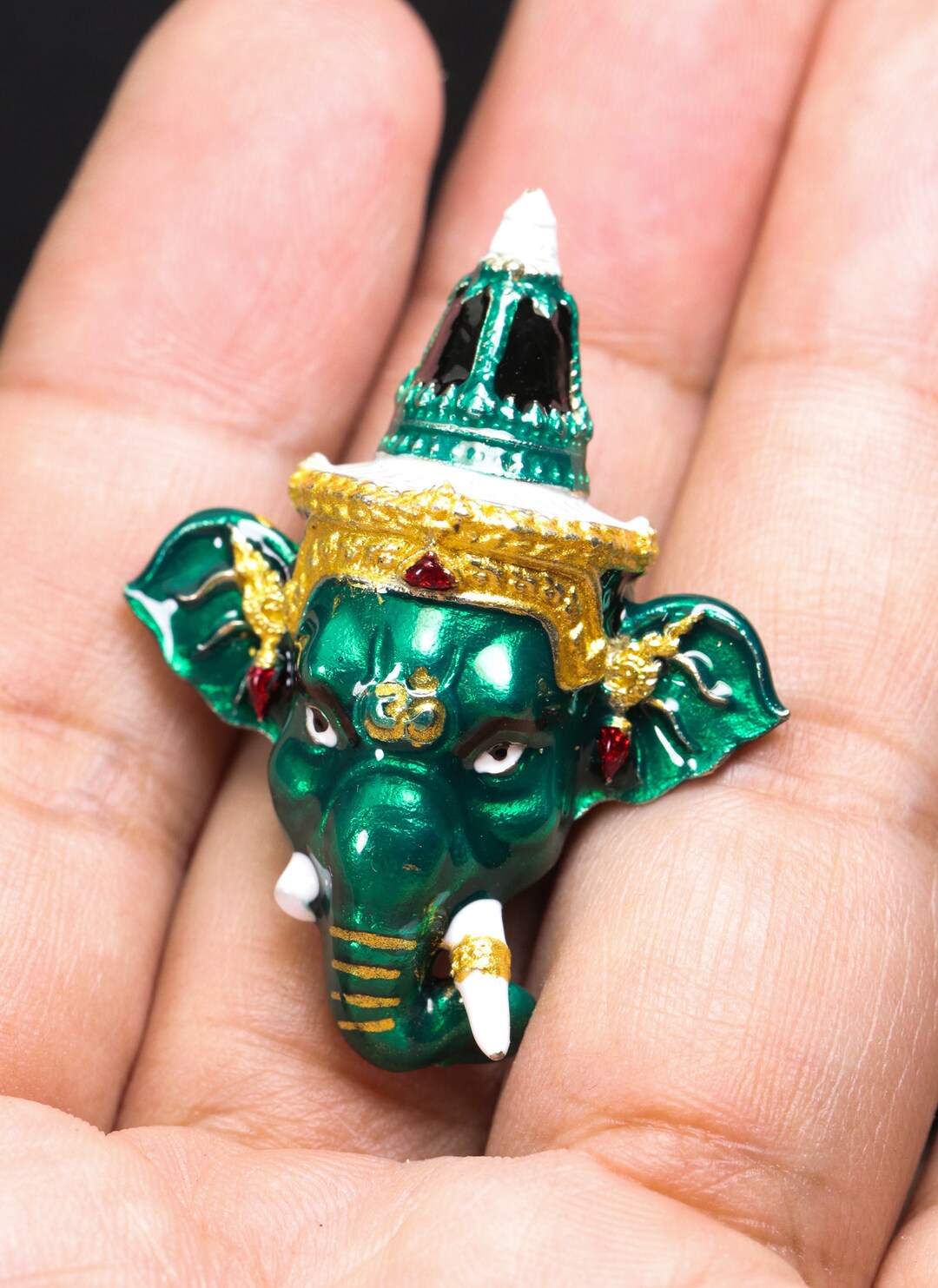 Ganesha Head,hindu God Lord,sian Phra Phikkhanet Prathanphon,lp.phat ...