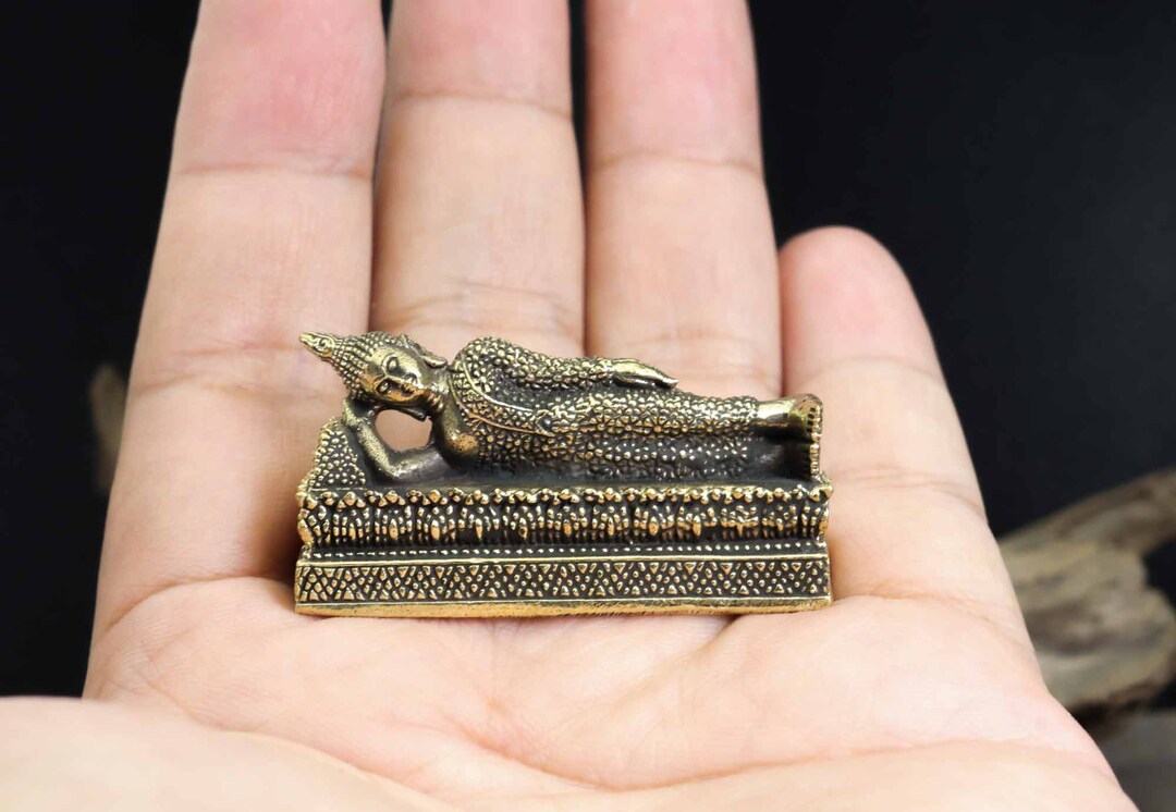 Sleeping Buddha,phra Pang Saiyat Buddha Mini Statue for Tuesday ...