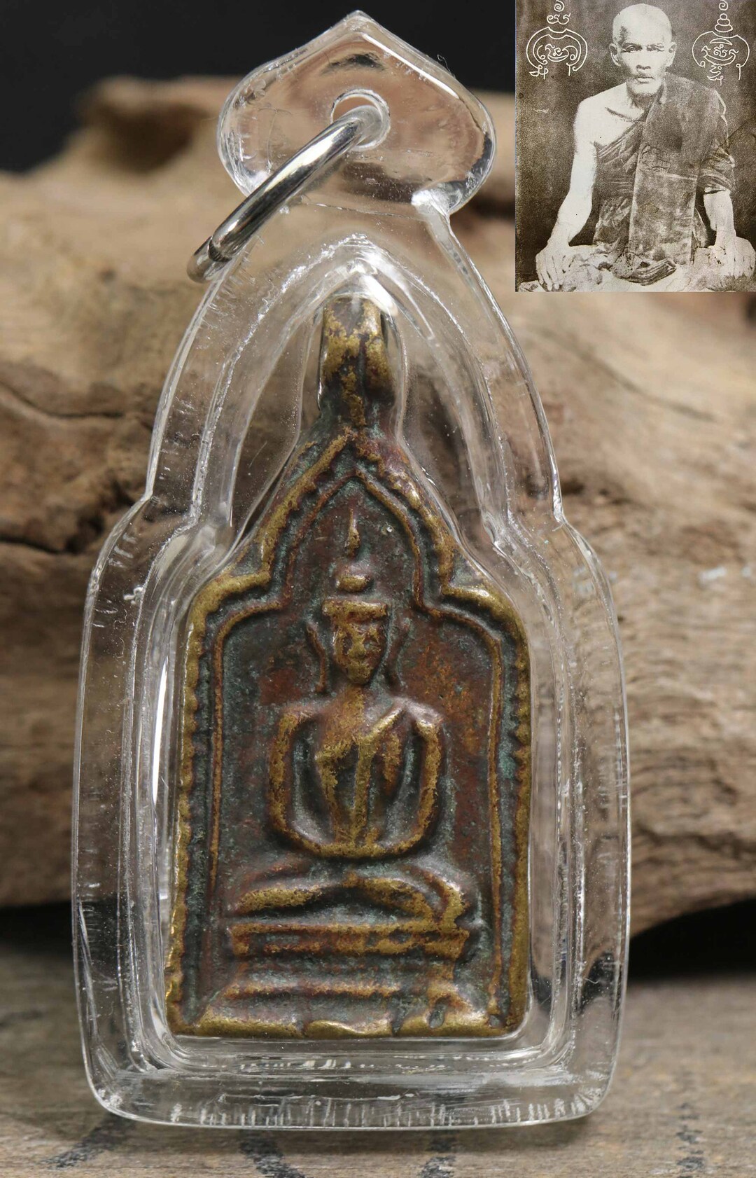 Rian Luang Phor Tha Wat Phaniang Taek,nakhonpathomv. 2,B.E 2450,amulet ...