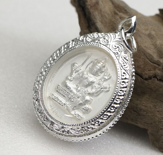 Locket God Lord Ganesh & Brahma , Elephant Ganesha Hi… - Gem
