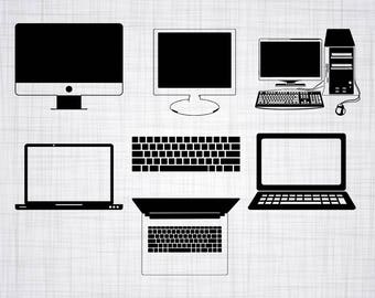 Computer Svg | Etsy