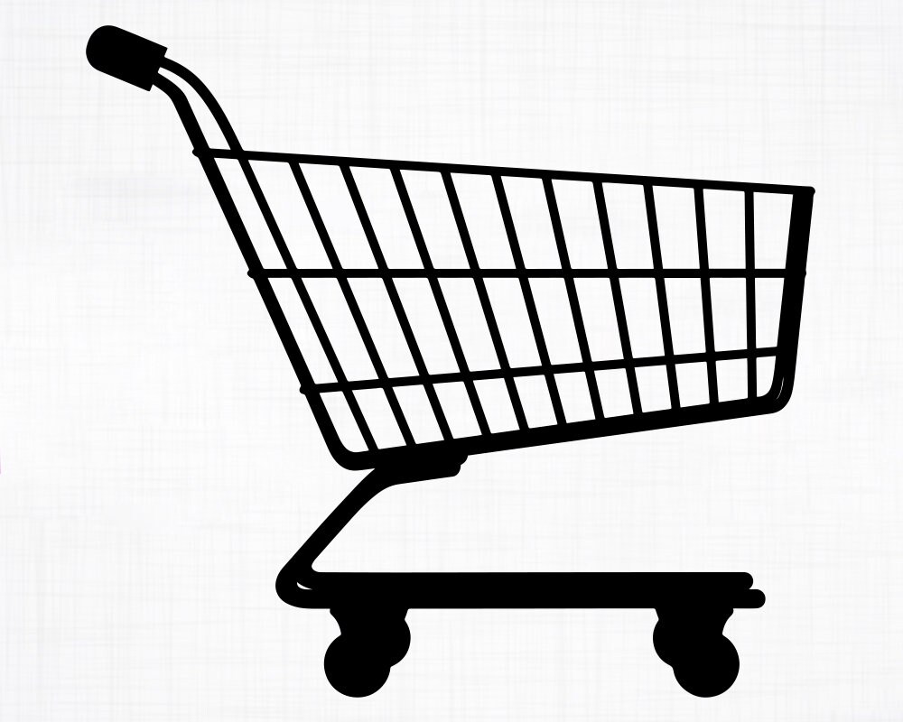 Shopping Cart 2 SVG Retail SVG Shopping Svg Shopping | Etsy