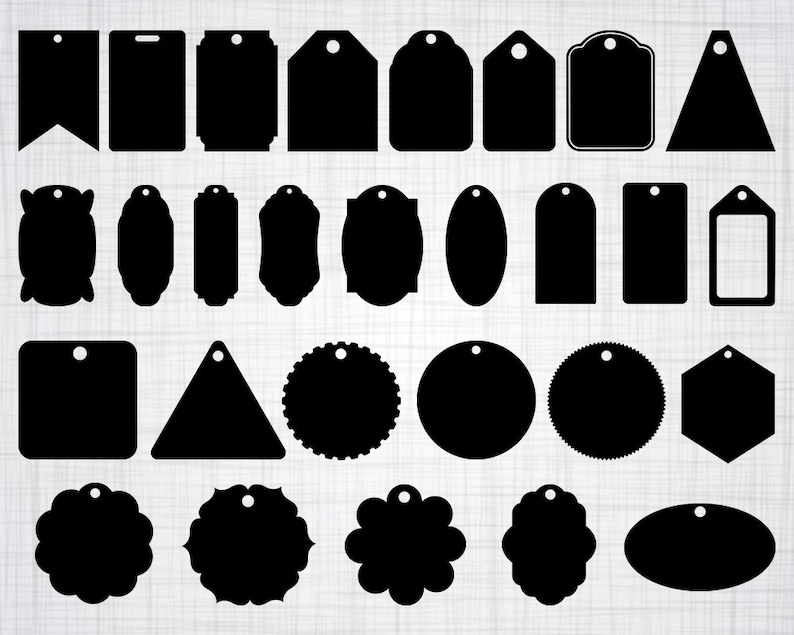 Tag SVG Label SVG Tag Clipart Label Clipart Tag Tag Cut | Etsy
