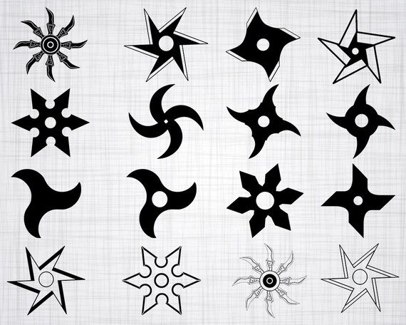 Ninja Throwing Star Vectors Download Free Vectors