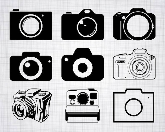 Camera SVG Bundle Camera SVG Camera Clipart Camera Cut | Etsy