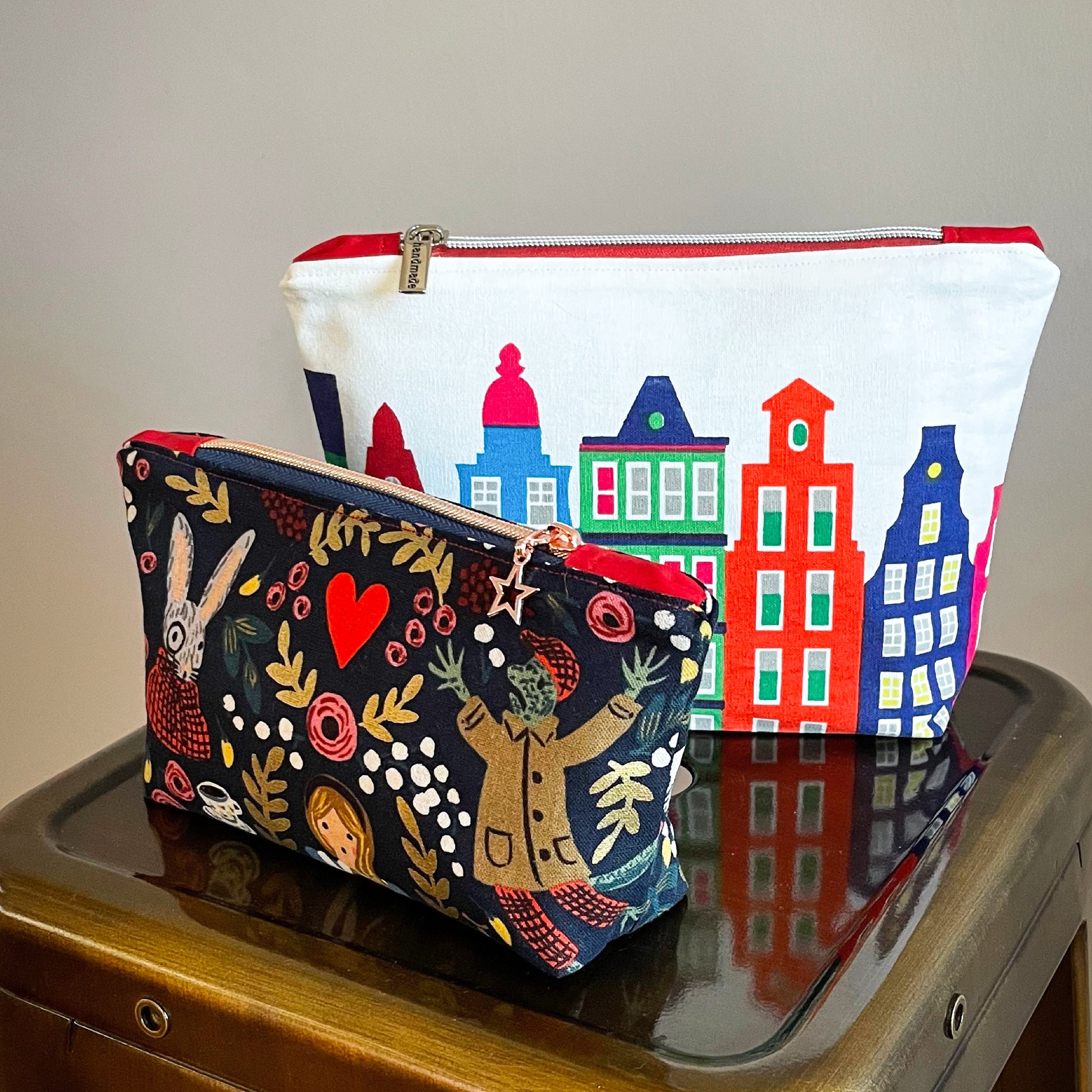 Easy Zip Bag Sewing Pattern Tutorial With Youtube Sewalong - Etsy