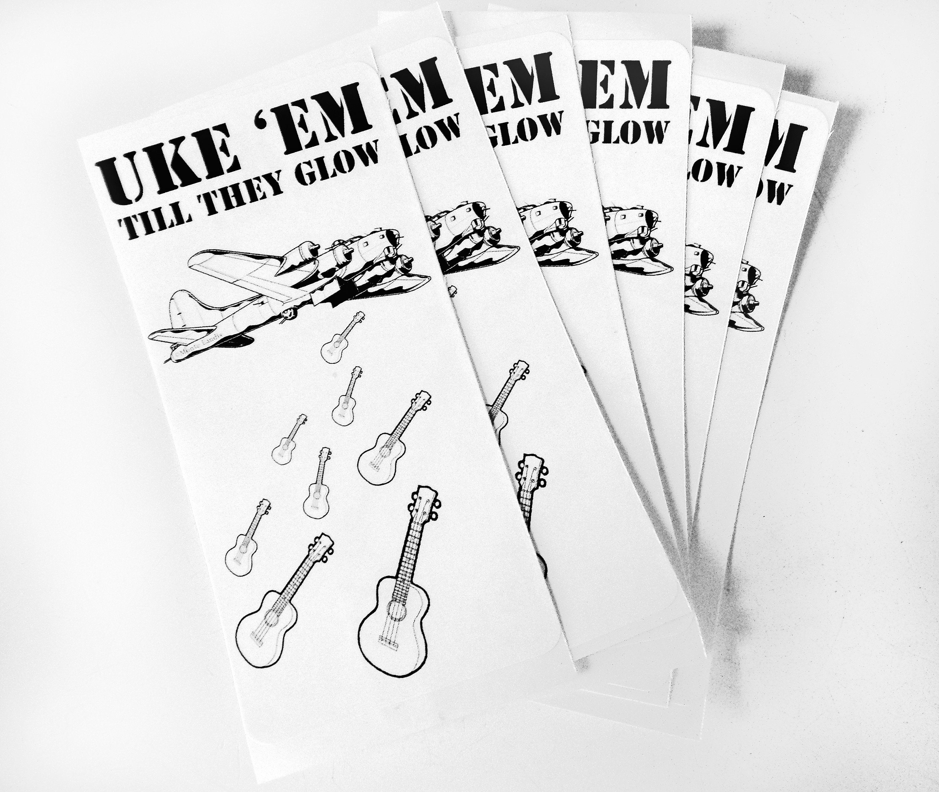 Ukulele Sticker Waterproof - Etsy