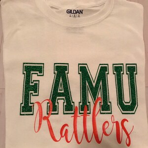 FAMU RATTLER T-SHIRTS - Etsy